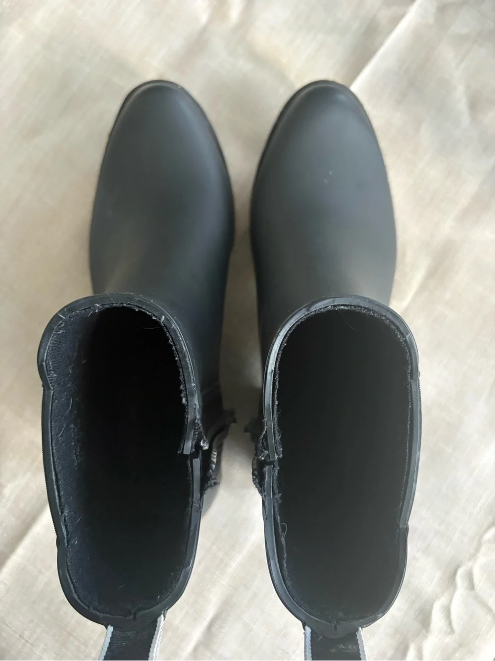 Lucky Brand | Shoes | Lucky Brand Black Chelsea Ankle Rain Boots | Poshmark